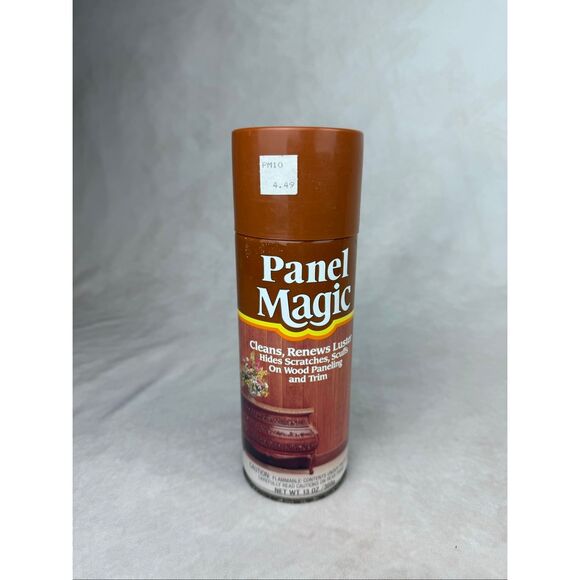 Vintage | Other | Vintage Panel Magic Cleaner 3oz Wood Paneling Trim ...